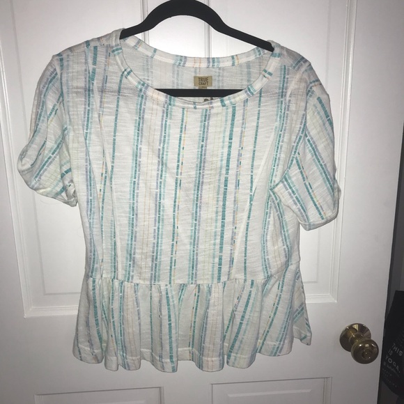 True Craft | Tops | True Craft Babydoll Blouse | Poshmark